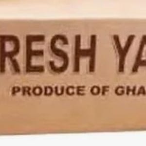Ghana Yam/ Yam Full Box / Yam Half Box / Yam Quarter Box/ Fresh Ghana ...
