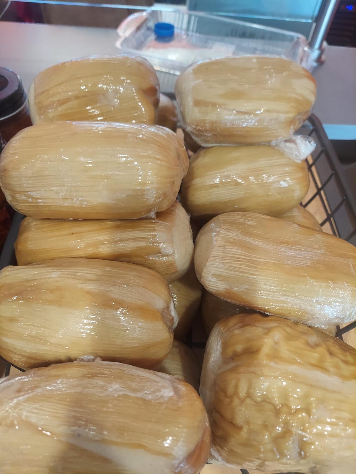 Fresh Ga Kenkey/ Ghana Kenkey With Fish/ Ga Kenkey With Shrimp/ Box of ...