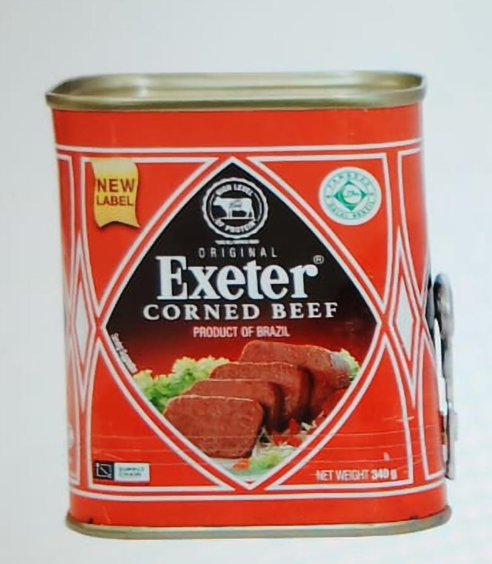 Original Exeter Corned Beef, Canned Beef, Exeter Product of Brazil. - Etsy