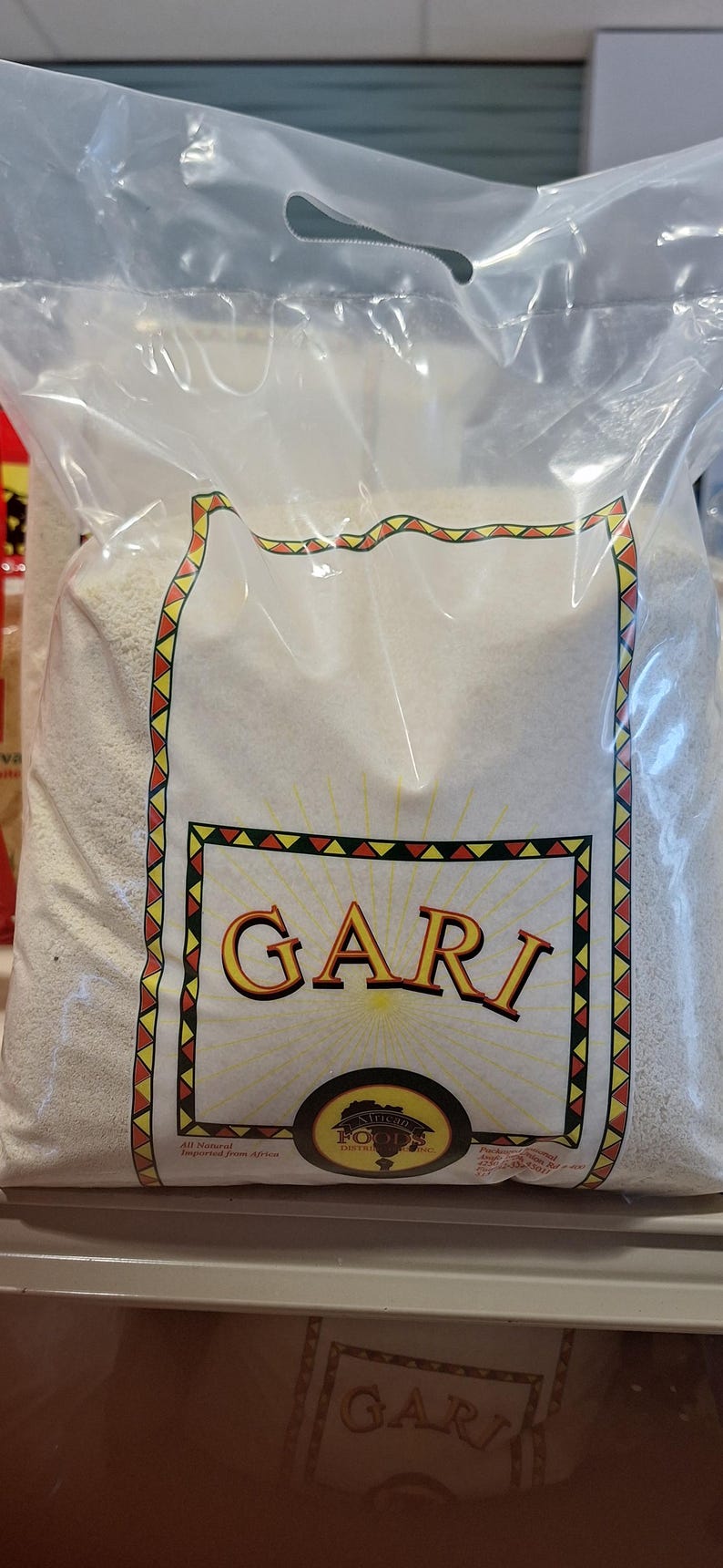 Afd Ghana Gari, 10lb, White Cassava Flakes - Etsy