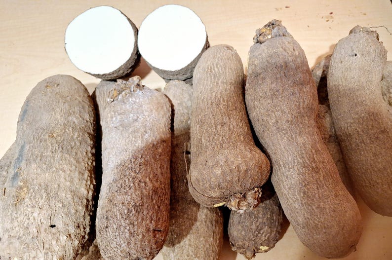 Ghana Yam/ Yam Full Box / Yam Half Box / Yam Quarter Box/ Fresh Ghana ...