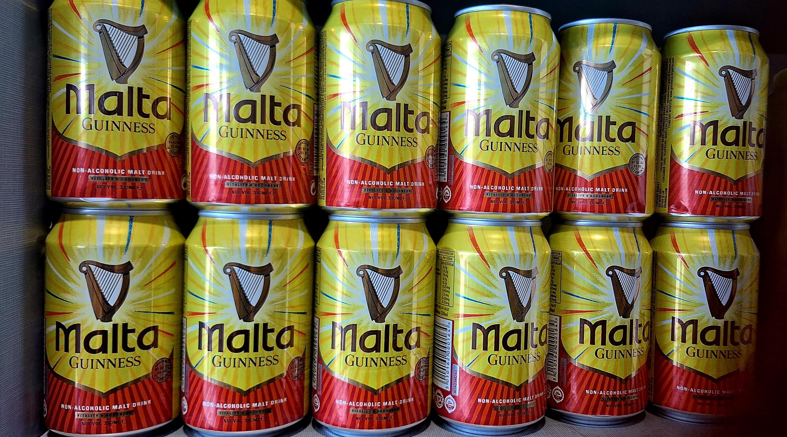 Malta Guinness Non-alcoholic Malt Drink - Etsy