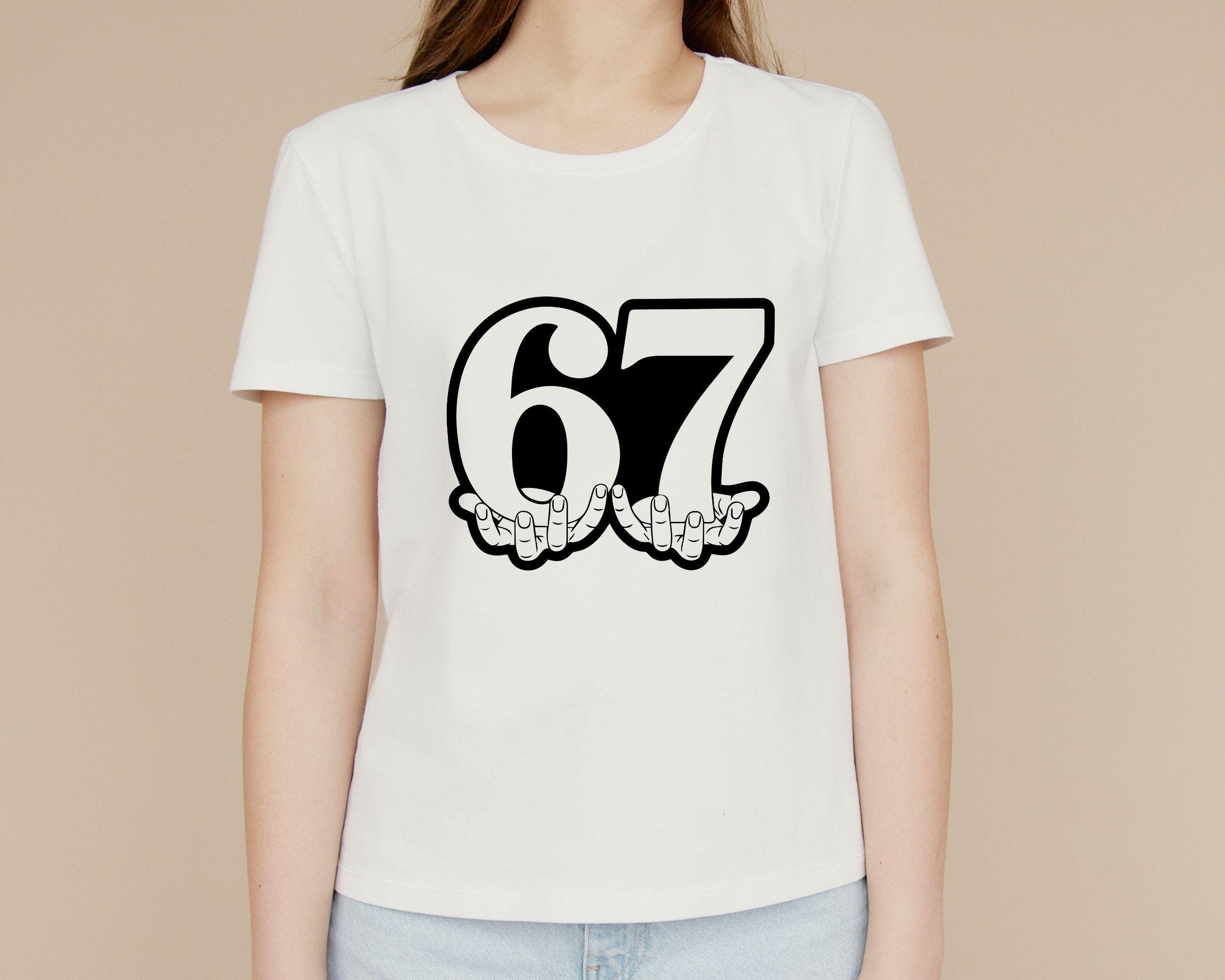 Six Seven 6 7 Meme Funny Hands SVG Png,funny Generation Z Png,viral ...