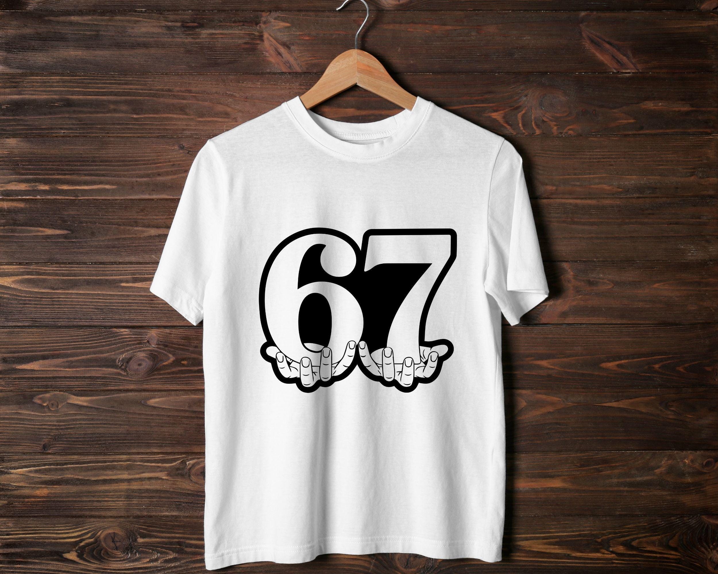 Six Seven 6 7 Meme Funny Hands SVG Png,funny Generation Z Png,viral ...