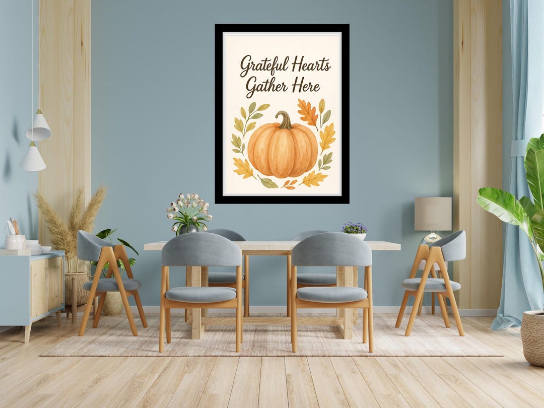 Printable Thanksgiving Art, Gratefulness, Fall, Celebration ...