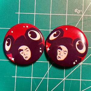 ENA & Friends 1.25in Pinback Button 4pc Set - Etsy