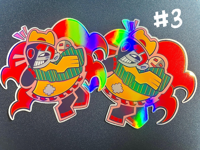ENA Dream BBQ Character Stickers - Etsy