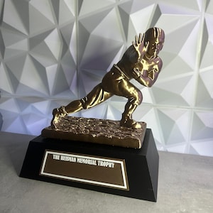 Heisman Trophy Replica - Etsy
