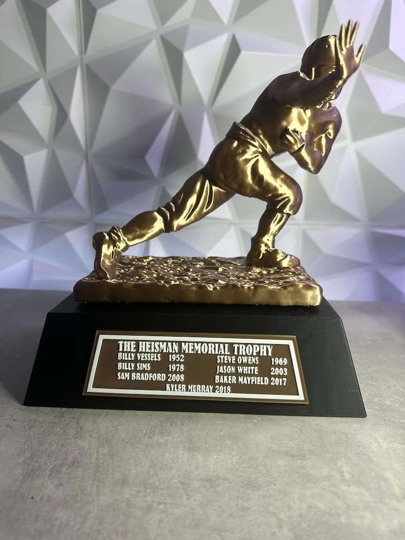 Custom College Football MVP Trophy (LARGE) - Etsy