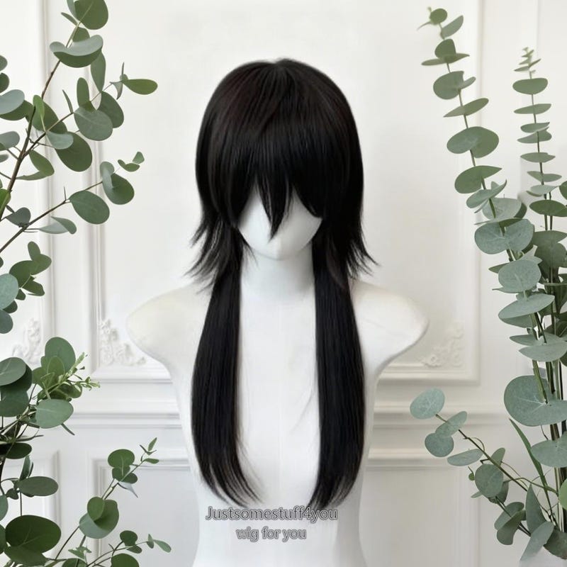 Black Wolf Tail Wig - Etsy