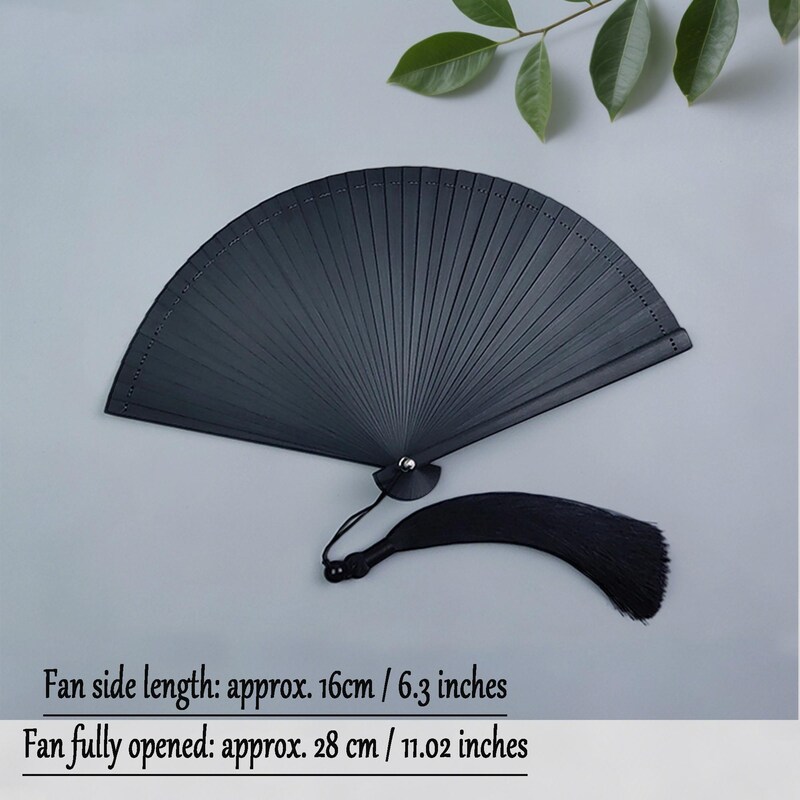 Bamboo Fan - Etsy