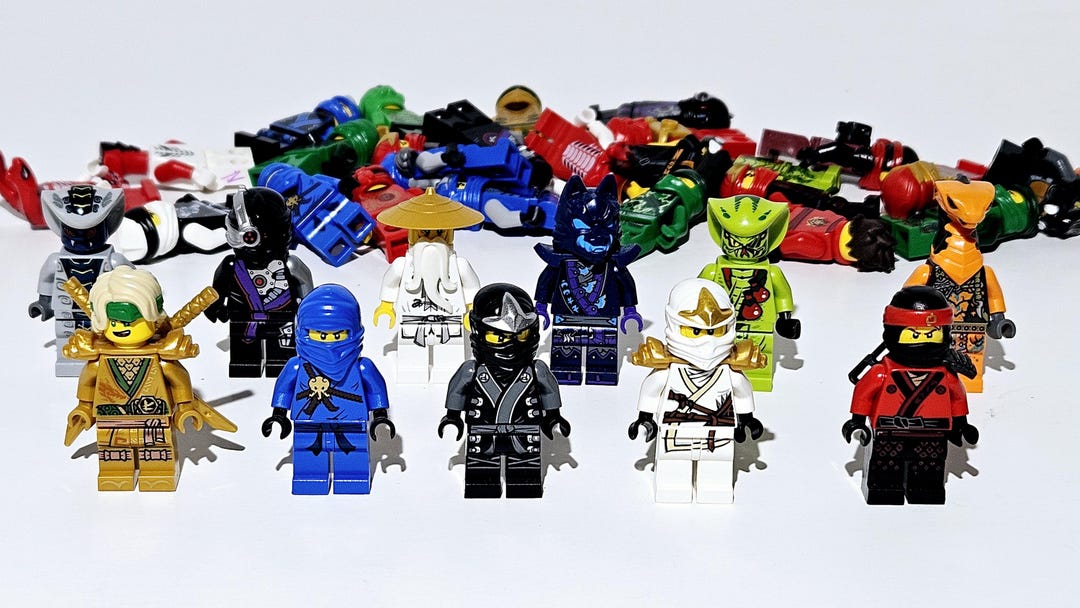 Lego Ninjago Mystery Minifigure Lot - 5 Random Samurai Heroes ...