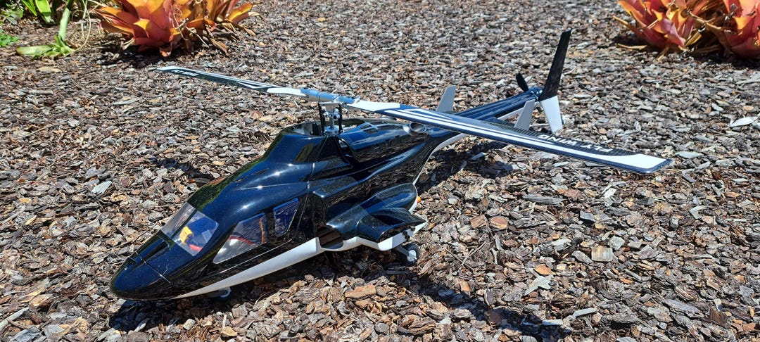 FW450 Airwolf RC Helicopter Tail Design - Etsy