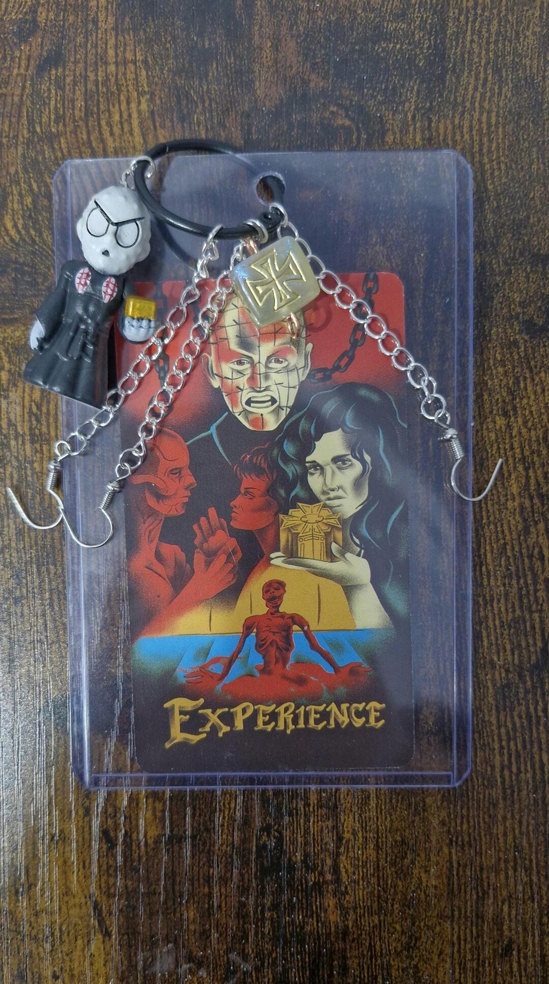 Horror Themed Top Loader Card Keychains - Etsy