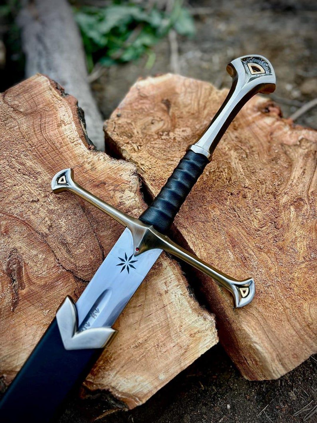 Handmade Legendary Steel Sword of King Elessar's Viking Sword Master ...