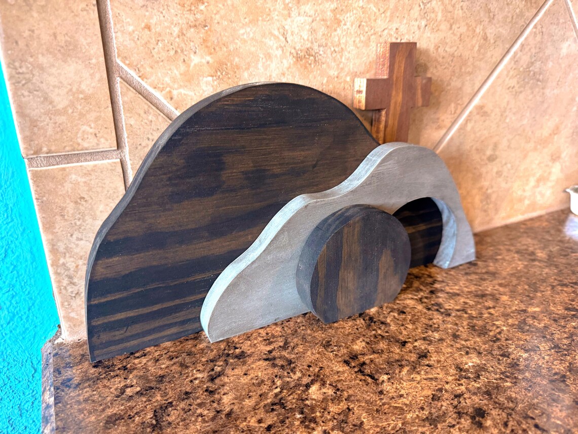 Wooden Resurrection Set – Empty Tomb With Rolled Away Stone – Christian ...