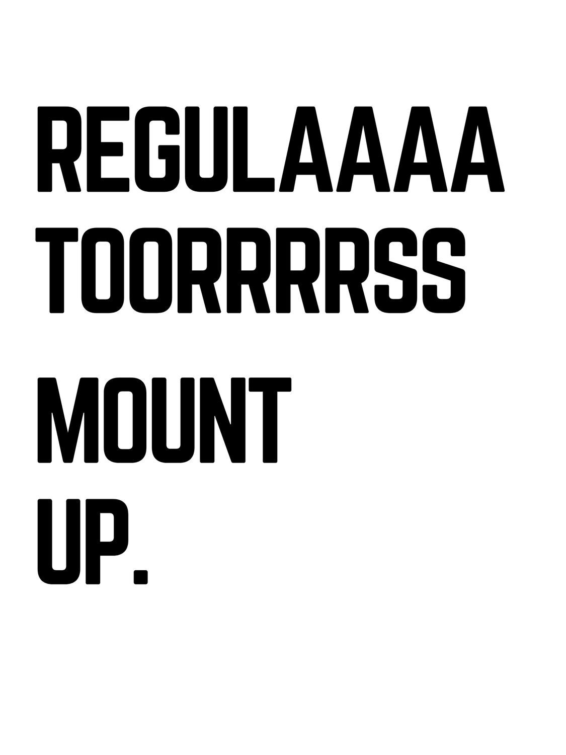 Regulators Mount up - Printable Art - Etsy