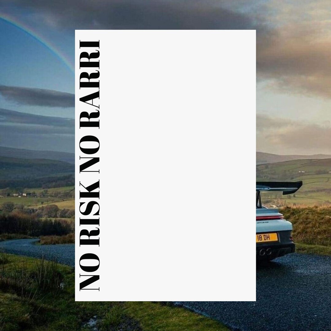 Satin Posters No Risk No Rarri Wall Art, Home Decor, Motivational Decor ...