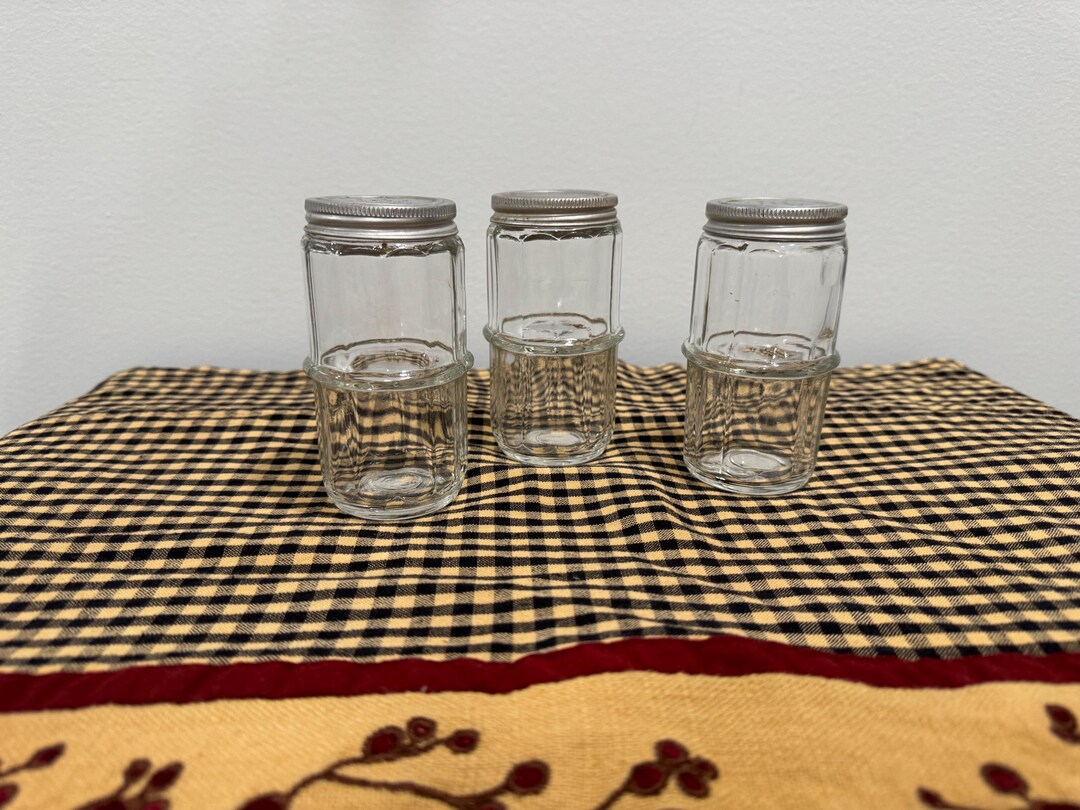 Vintage Hoosier, Ribbed, Glass Spice Shaker, and Spice Holder - Etsy