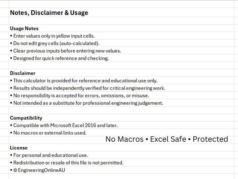 Engineering Unit Conversion Calculator Excel | Mechanical Engineering ...