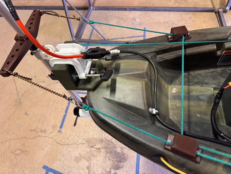Kayak Trolling Motor Steering System - 3D Printable Digital Download - Etsy