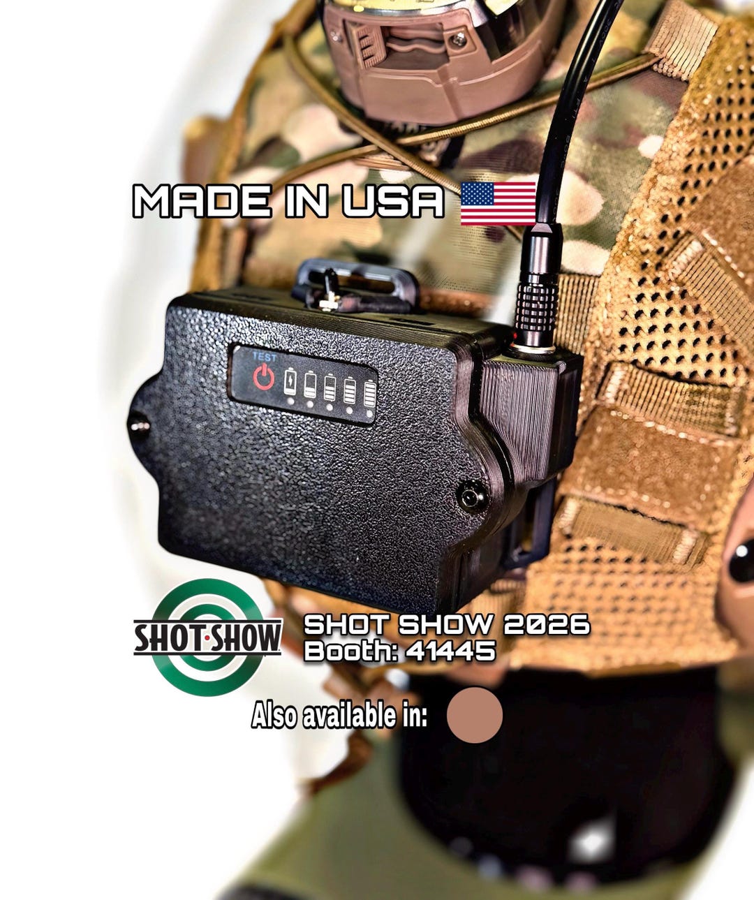 Rechargeable Night Vision External Battery Pack – Tactical Military ...