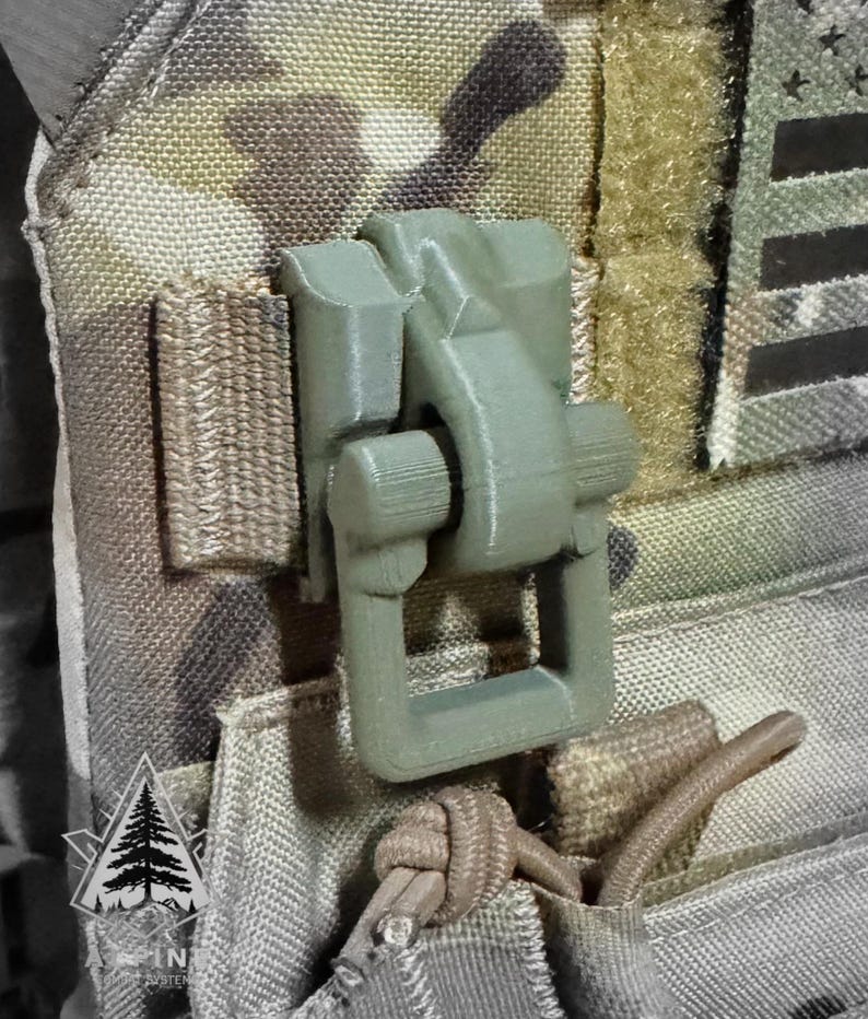 Military D-ring Gift for Him - Tactical for Molle Webbing (2-pack ...