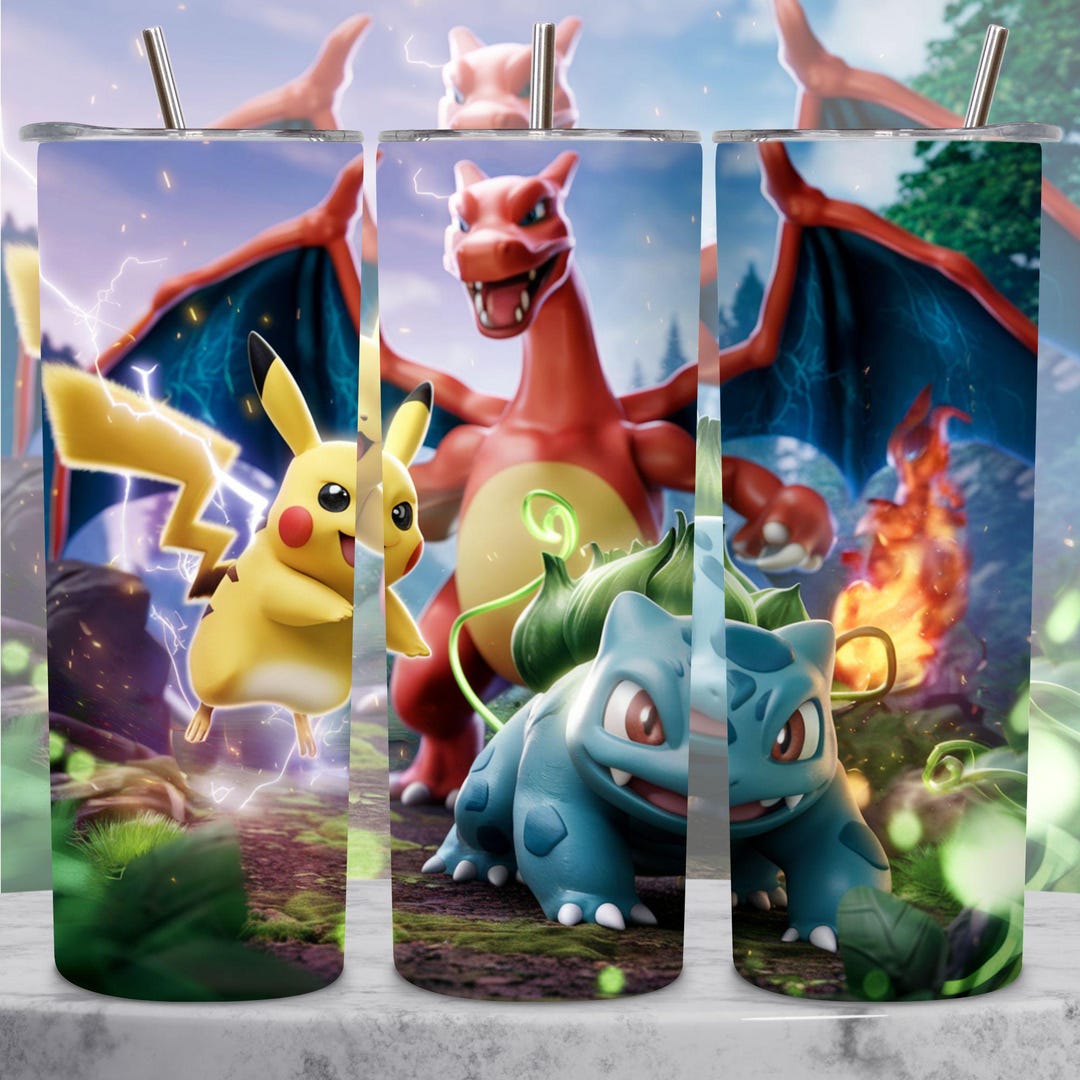 Cartoon Characters Tumbler Wrap, Cartoon Tumbler, Anime Gift Tumbler ...