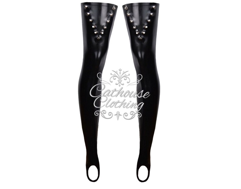 Latex Rubber Mercury Stockings by Cathouse Clothing WRUB1087 - Etsy