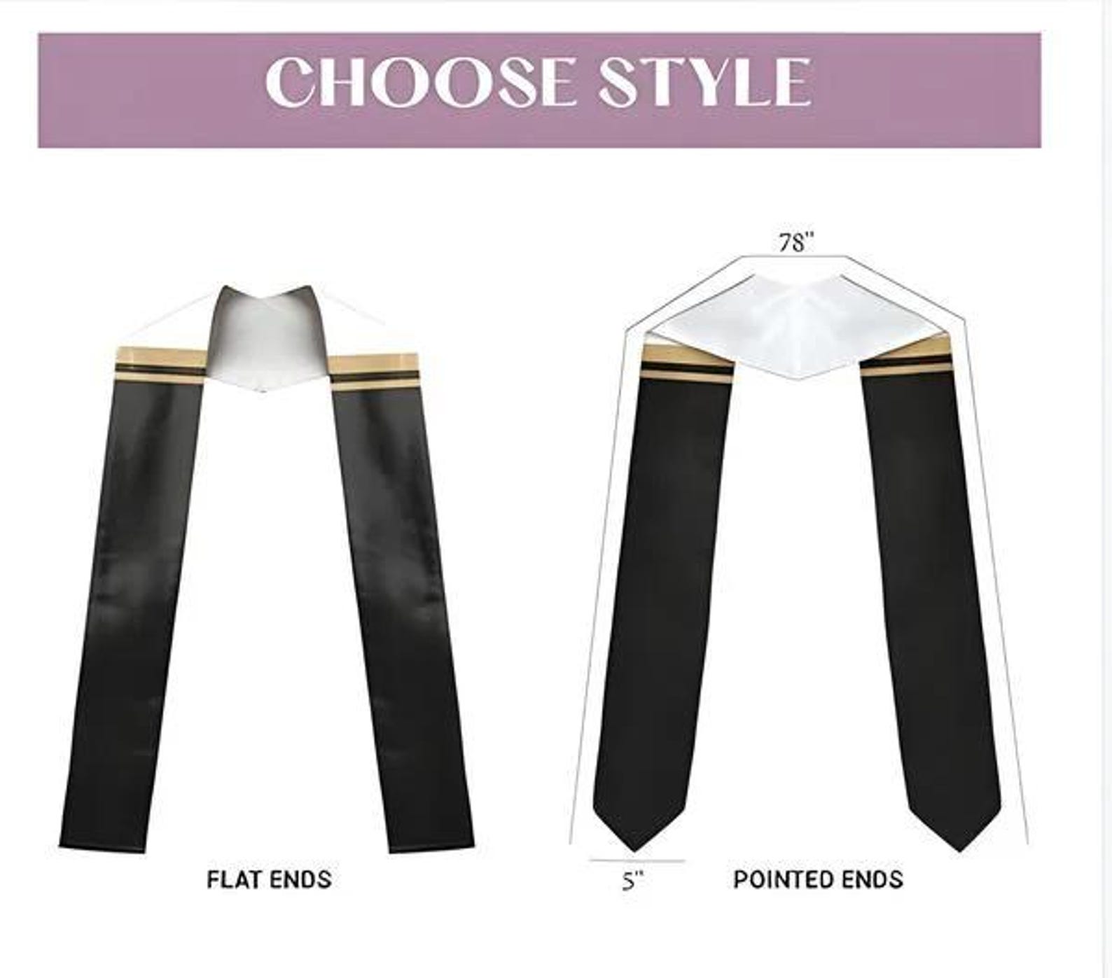 Custom Photo Teacher Graduation Sash Class of 2025, Pencil Stole ...