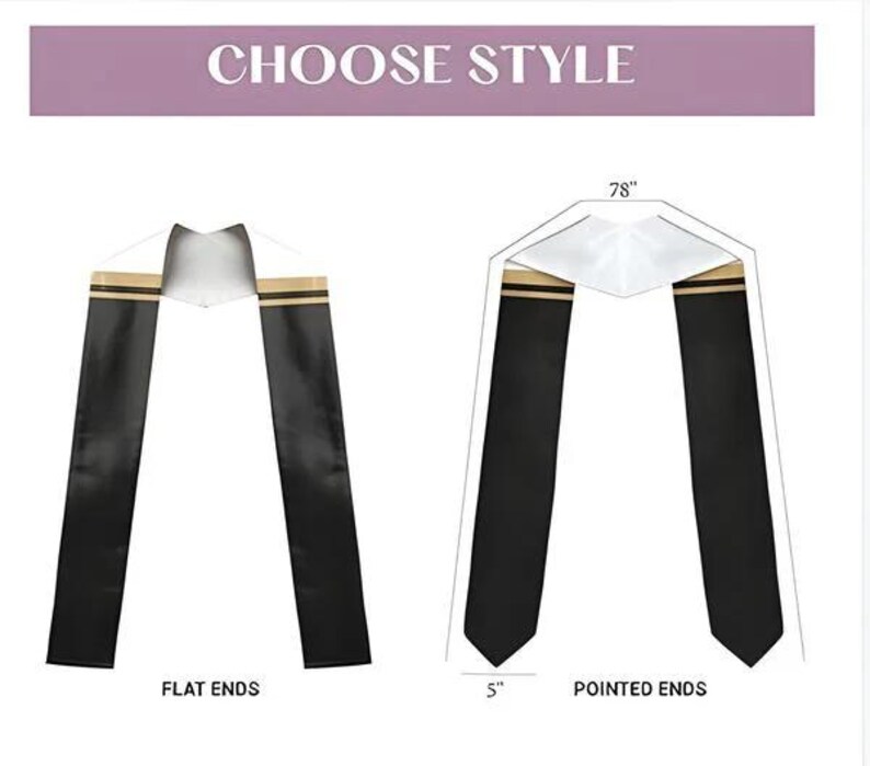 Custom Photo Teacher Graduation Sash Class of 2025, Pencil Stole ...