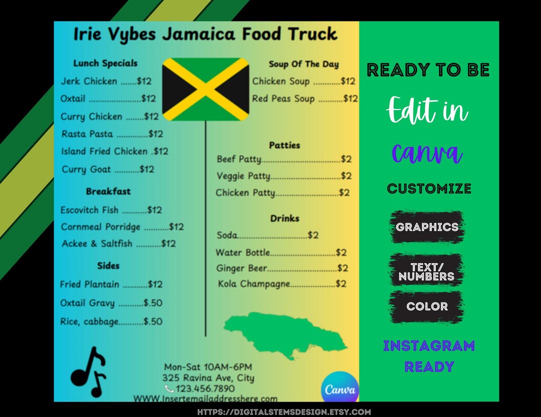 Create Insta-worthy Menus With This 5 Seconds Video Menu Template ...
