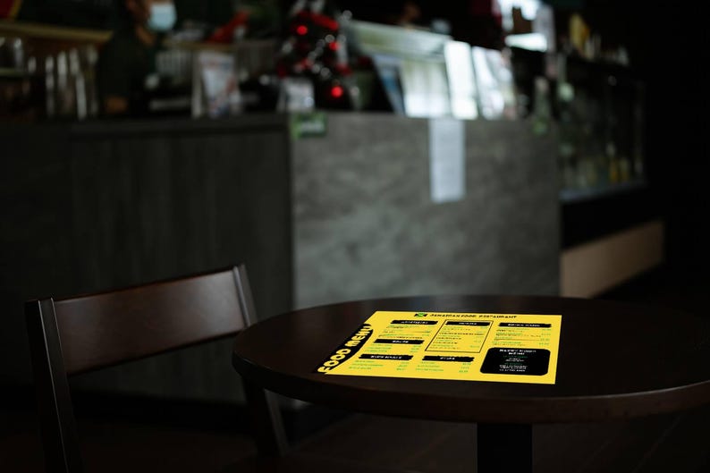 Restaurant Menu Template: Customizable 11x17 Canva Design (PDF Download ...