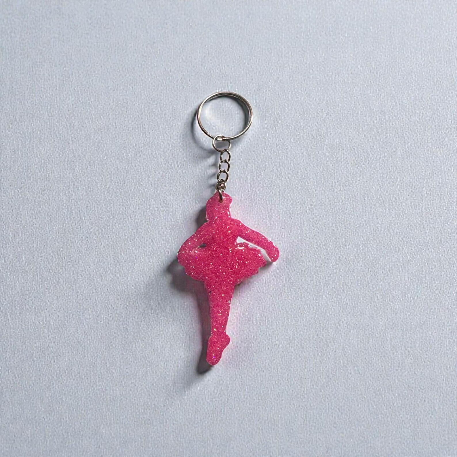 Glitter Acrylic Ballerina KEYCHAIN -dance Bag, Backpack – Dancer Gift ...