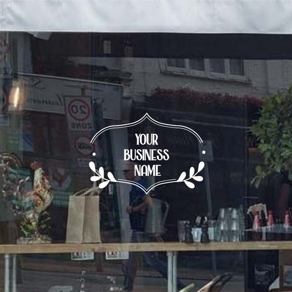 Storefront Window Decals - Etsy