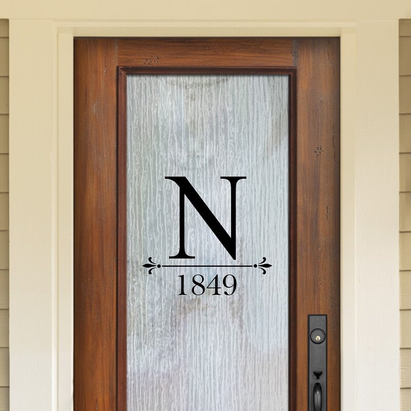Front Door Monogram - Etsy