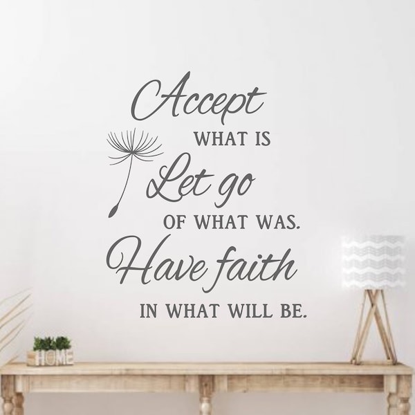 Accept What is Sign - Etsy