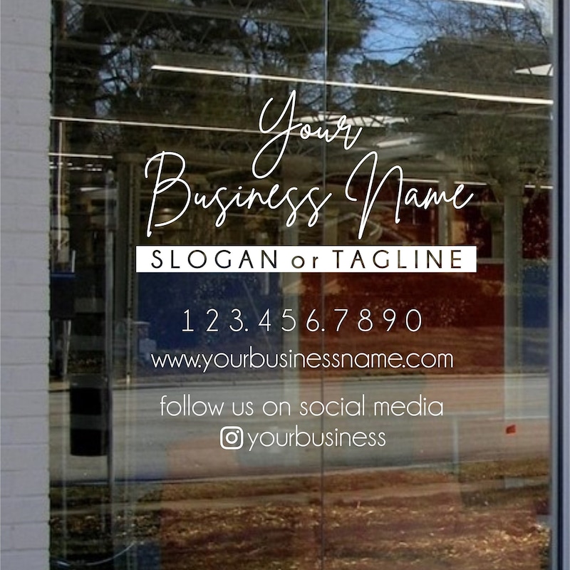 Window Decals - Etsy