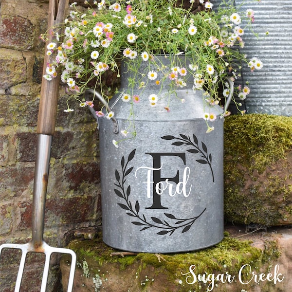 Milk Can Decal - Etsy