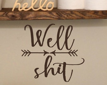 Funny wall decals | Etsy