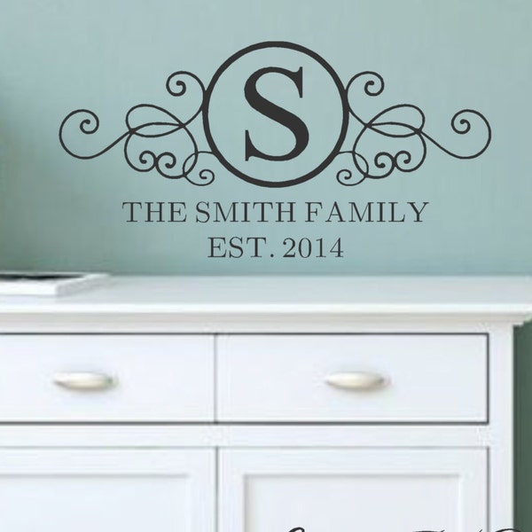 Family Wall Decal - Etsy