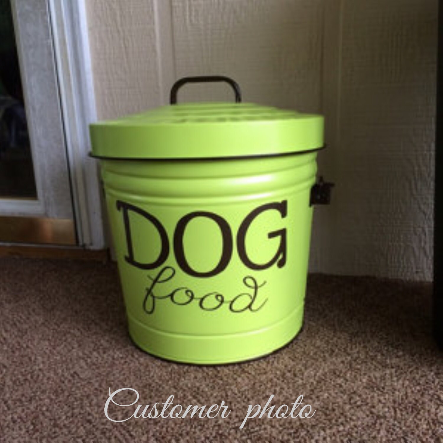 Vinyl Decal-dog Food or Cat Food Vinyl Decal • Storage Container Decor ...