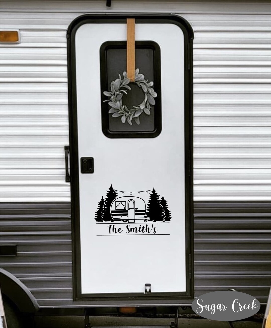 Camper Decal- Personalized Last Name RV- RV Decor- RV Decal- Camper ...