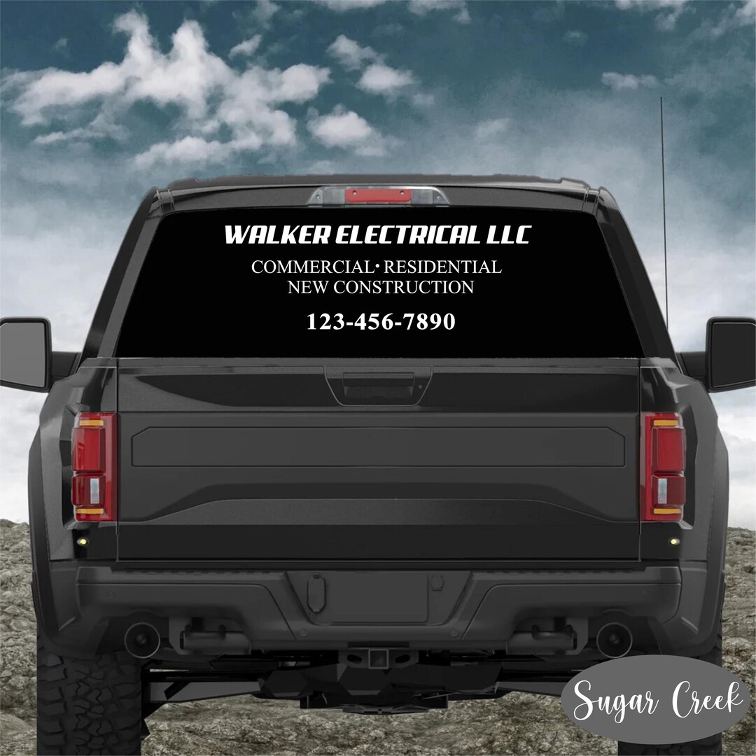 Window Decal-car Business Decal-car Decal-business Advertising-business ...