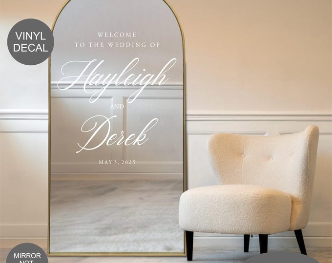 Cheapest and Fastest! Selfie Mirror Decal for Weddings or Events ...