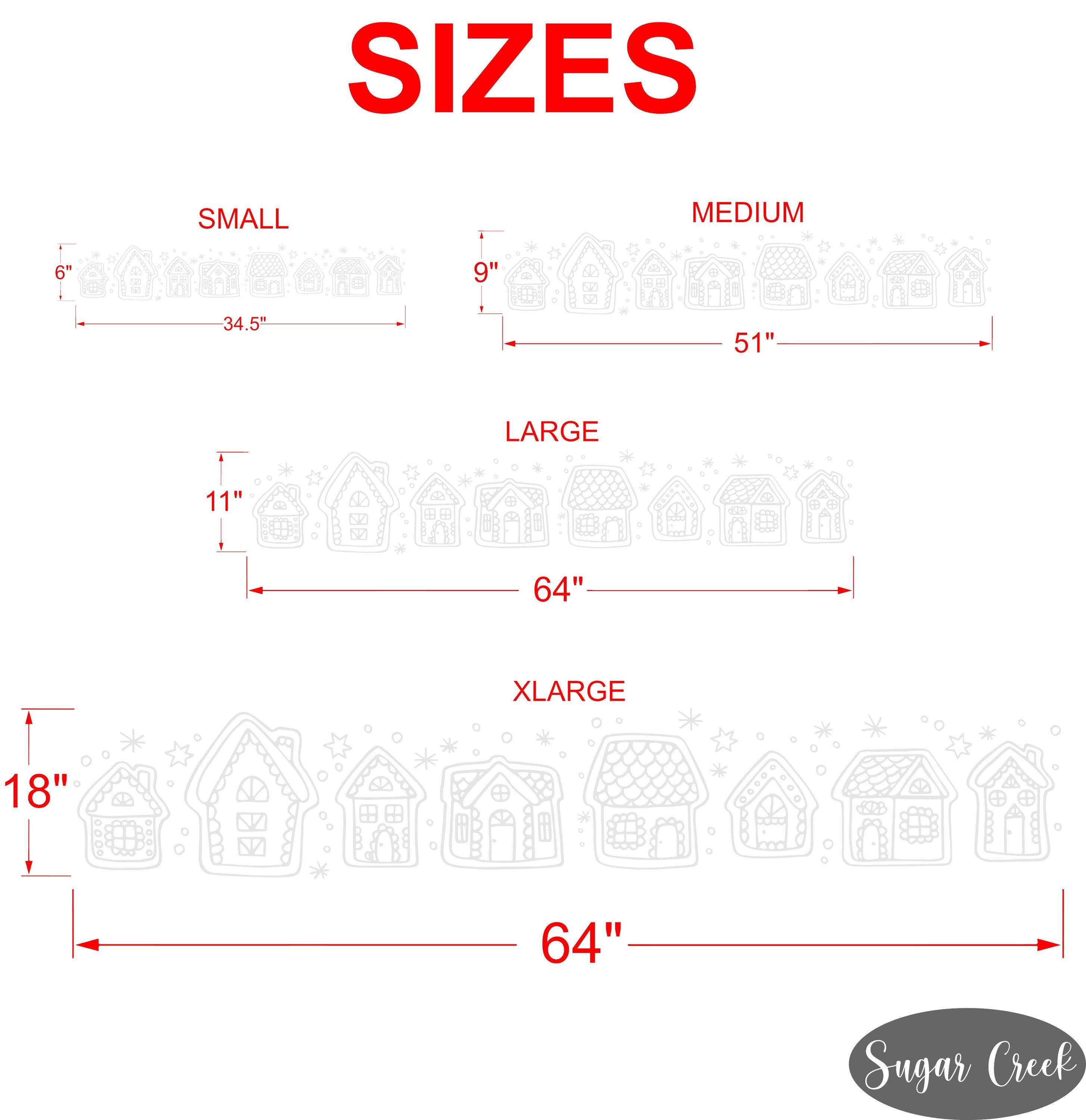 Christmas Window Gingerbread Houses Vinyl Decals -holiday Window Decor ...