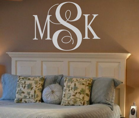 Wall Monogram Decal