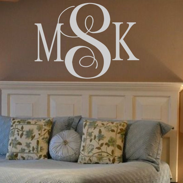Monogram Wall Decor - Etsy