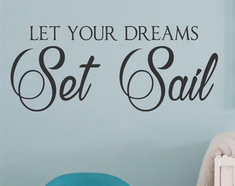 Let Your Dreams Set | Etsy