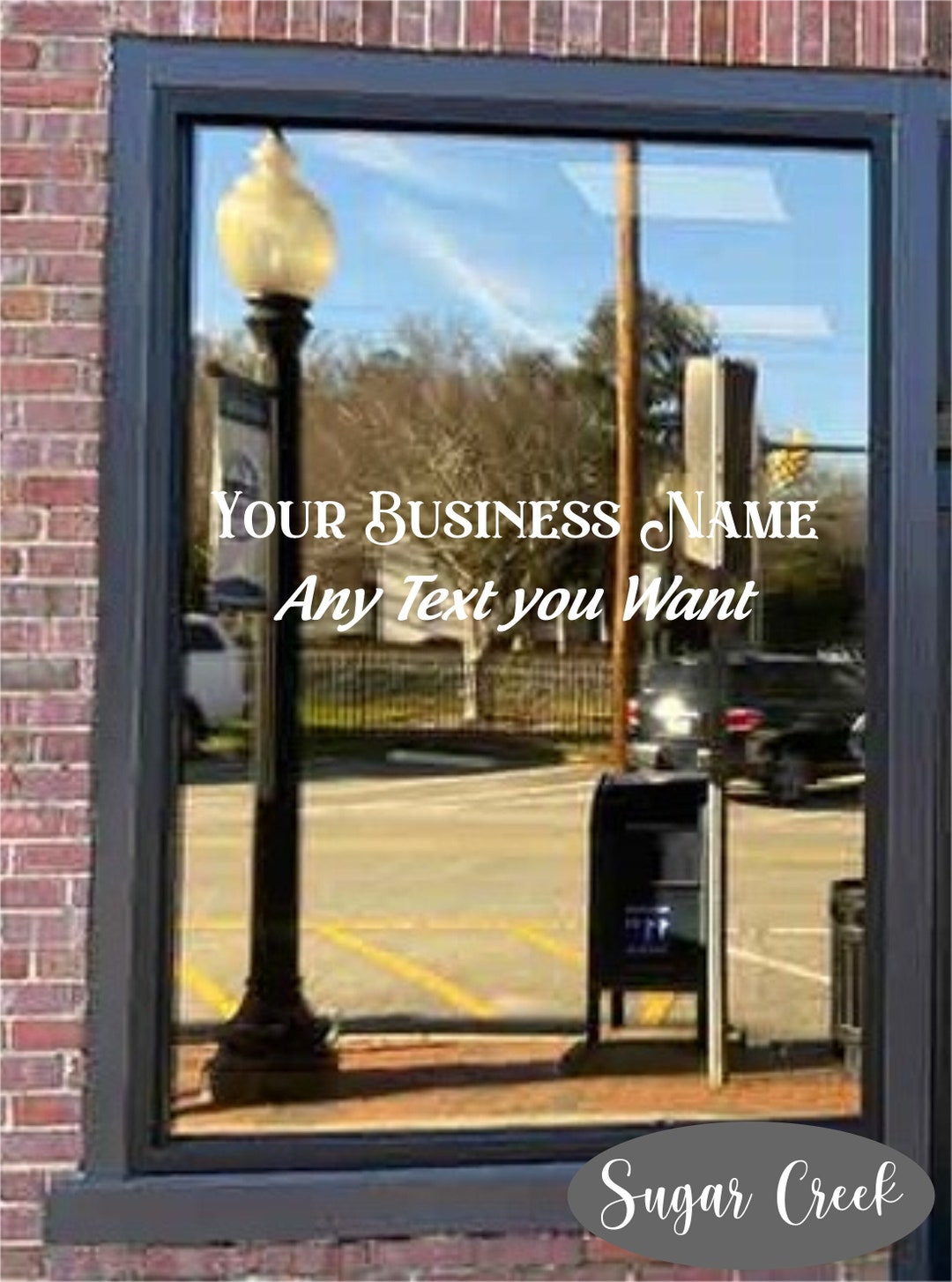 Business Name- Vinyl Decal- Store Name- Business Logo- Window Decal ...